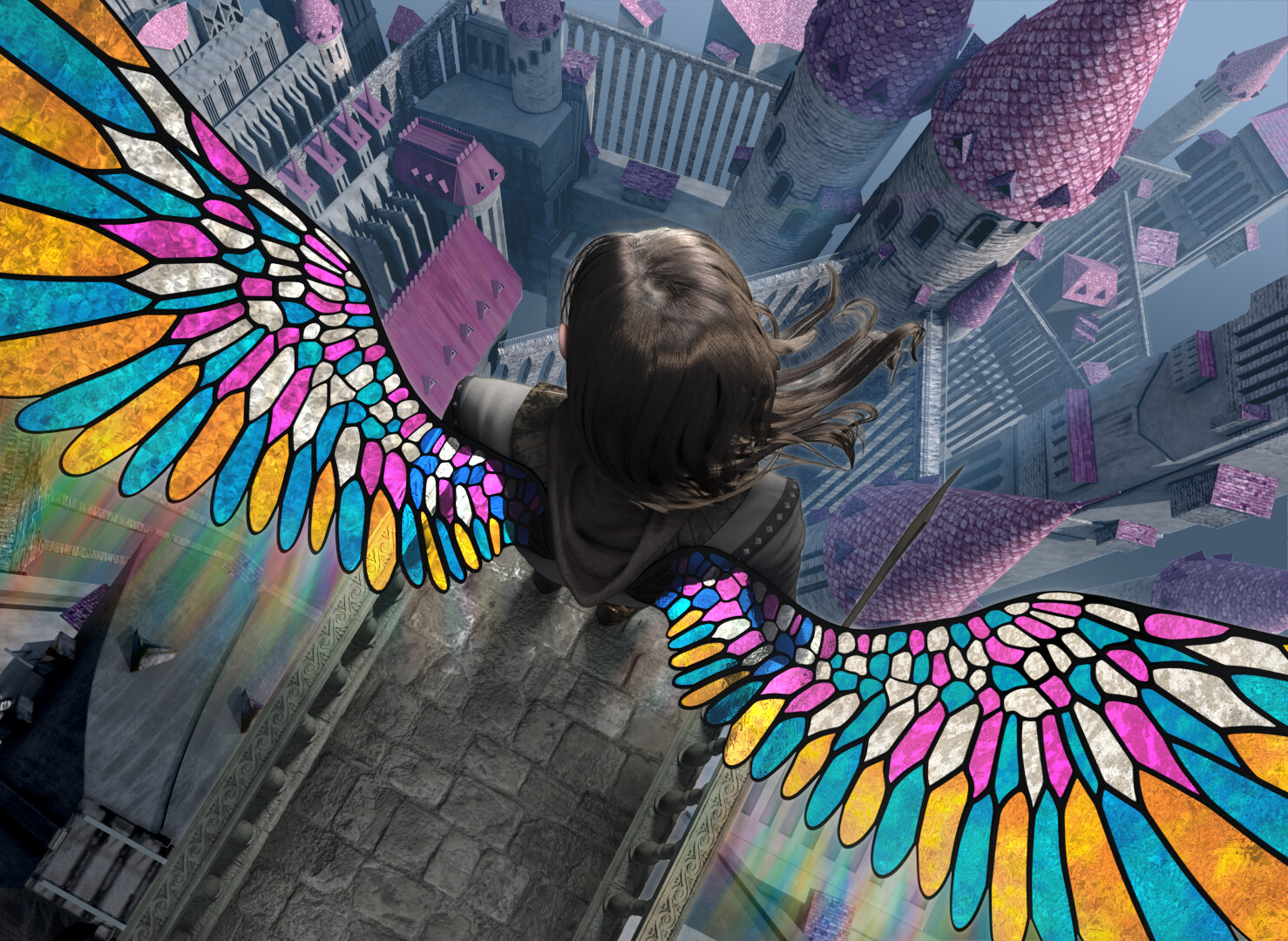 Artstation Glass Wings