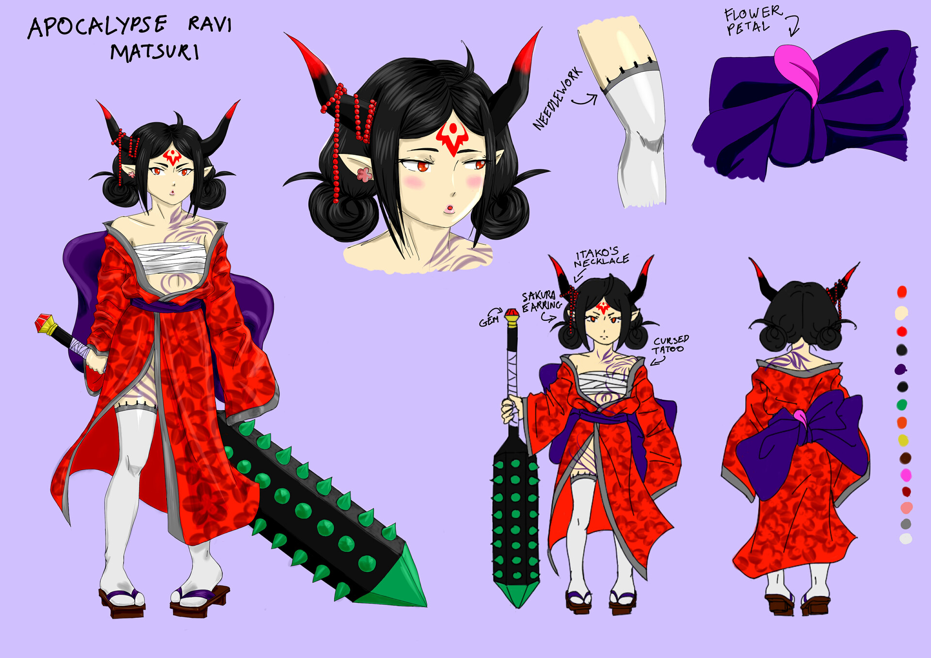 ArtStation - Apocalypse Ravi (Matsuri skin)