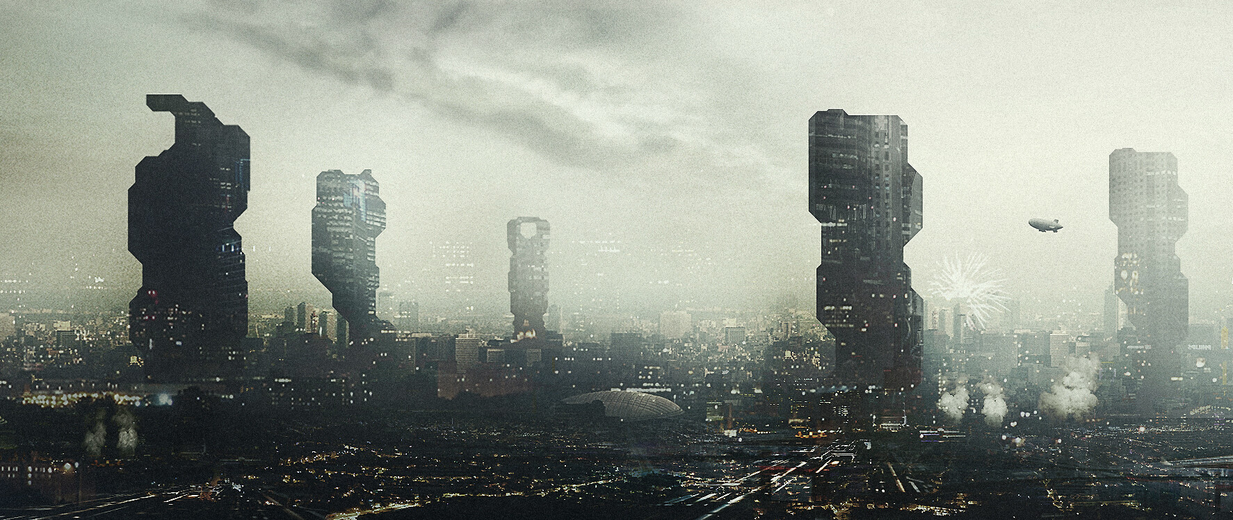 ArtStation - Factory Cityes