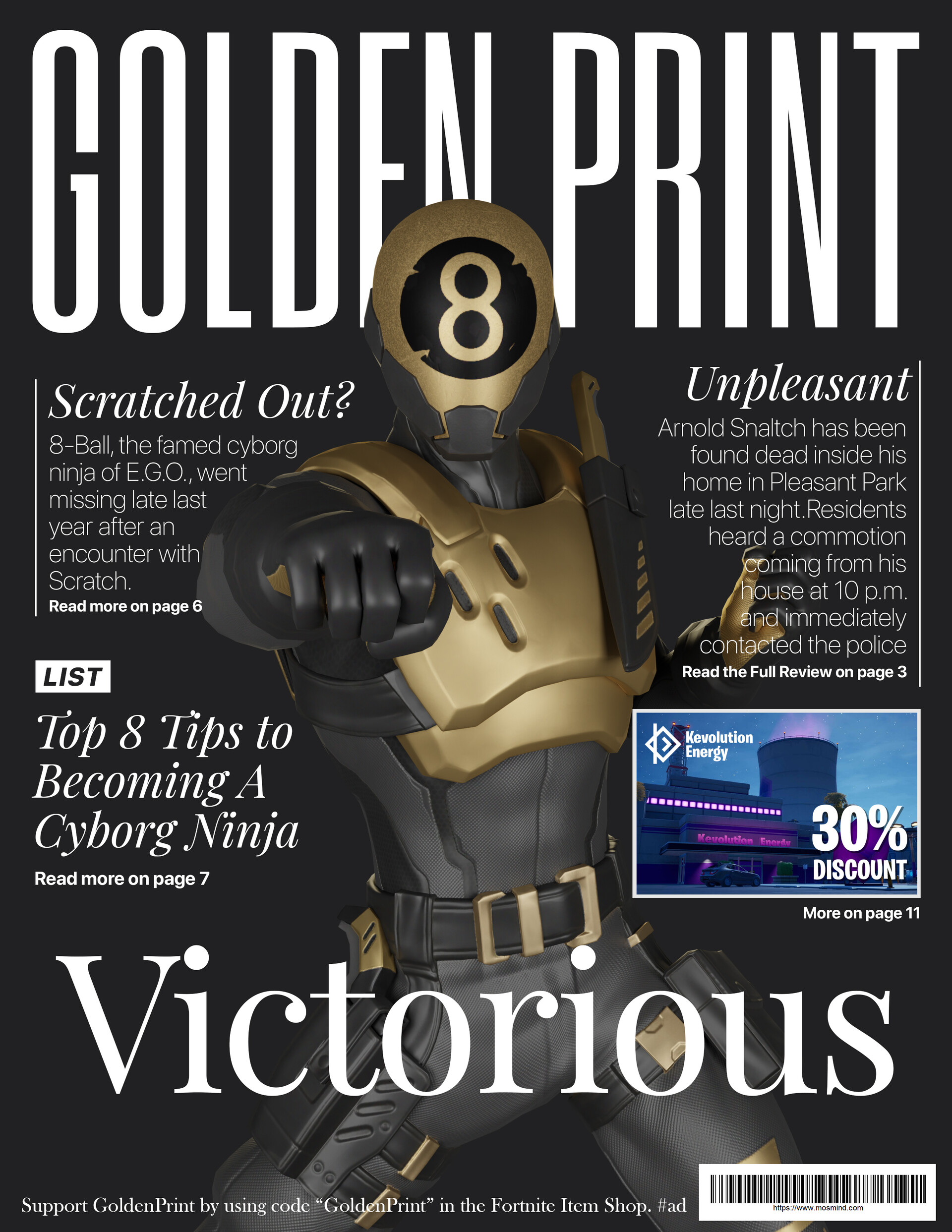 ArtStation - GoldenPrint Full Issue #2 "Victorious"