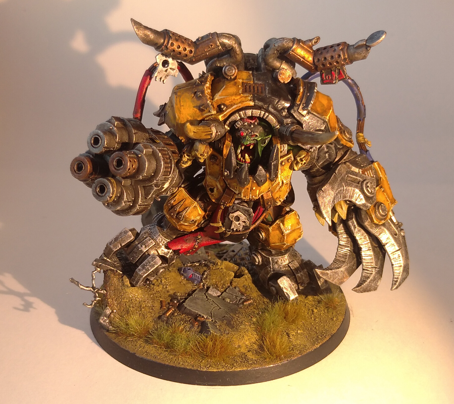 iWaNN - Ghazghkull Thraka (WH40k hand-painted miniature)