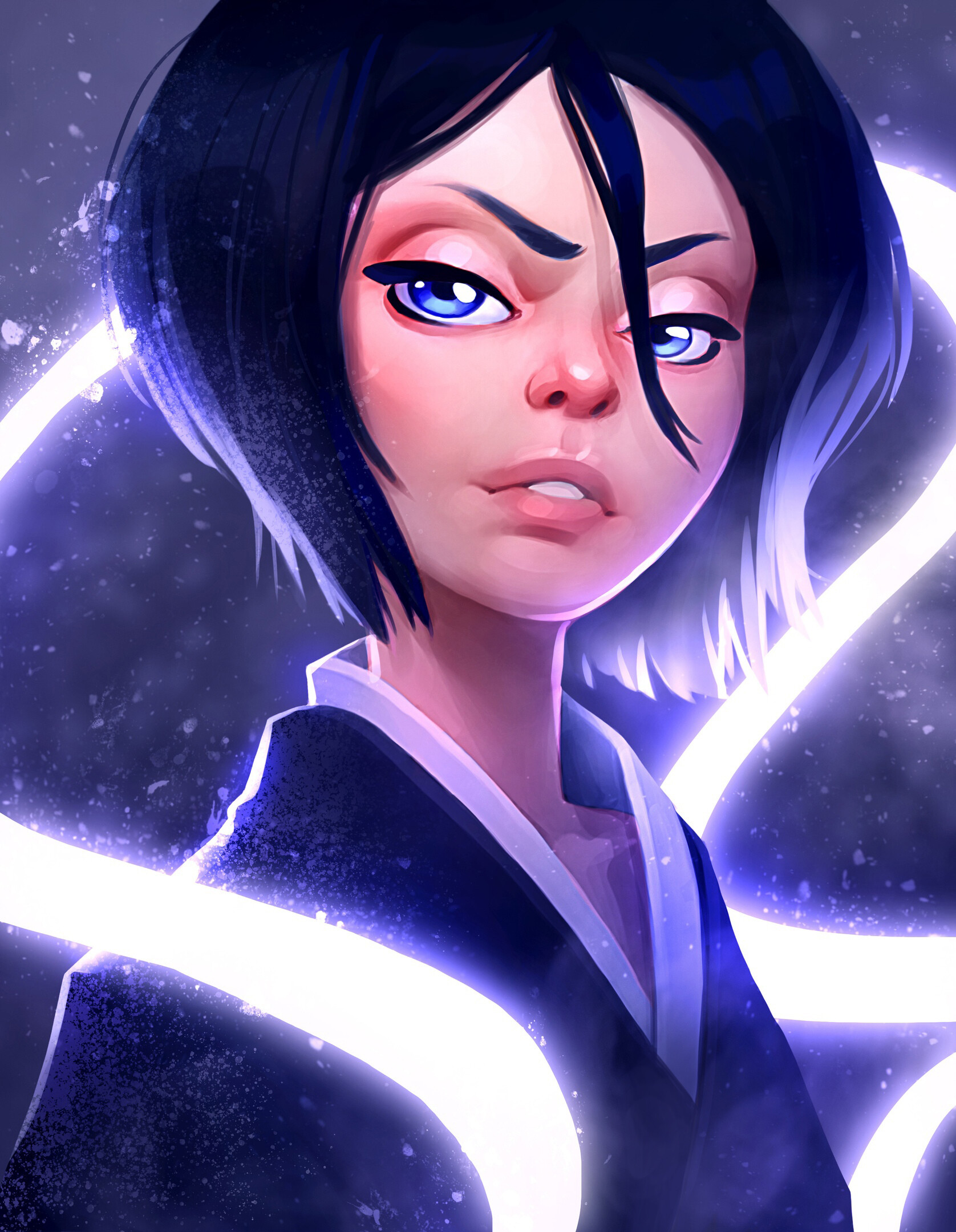 ArtStation - Rukia Kuchiki | Bleach