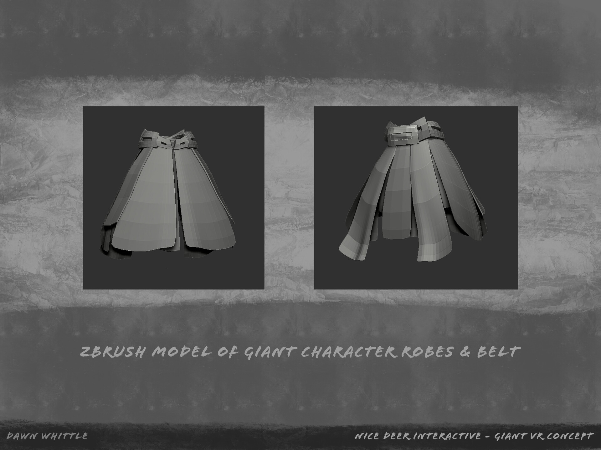 Dawn Whittle - Giant VR Zbrush Model