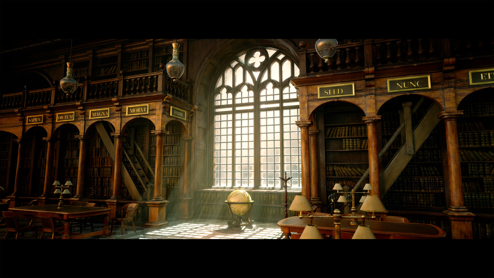 Luís Barreto - Library: Interior Relight