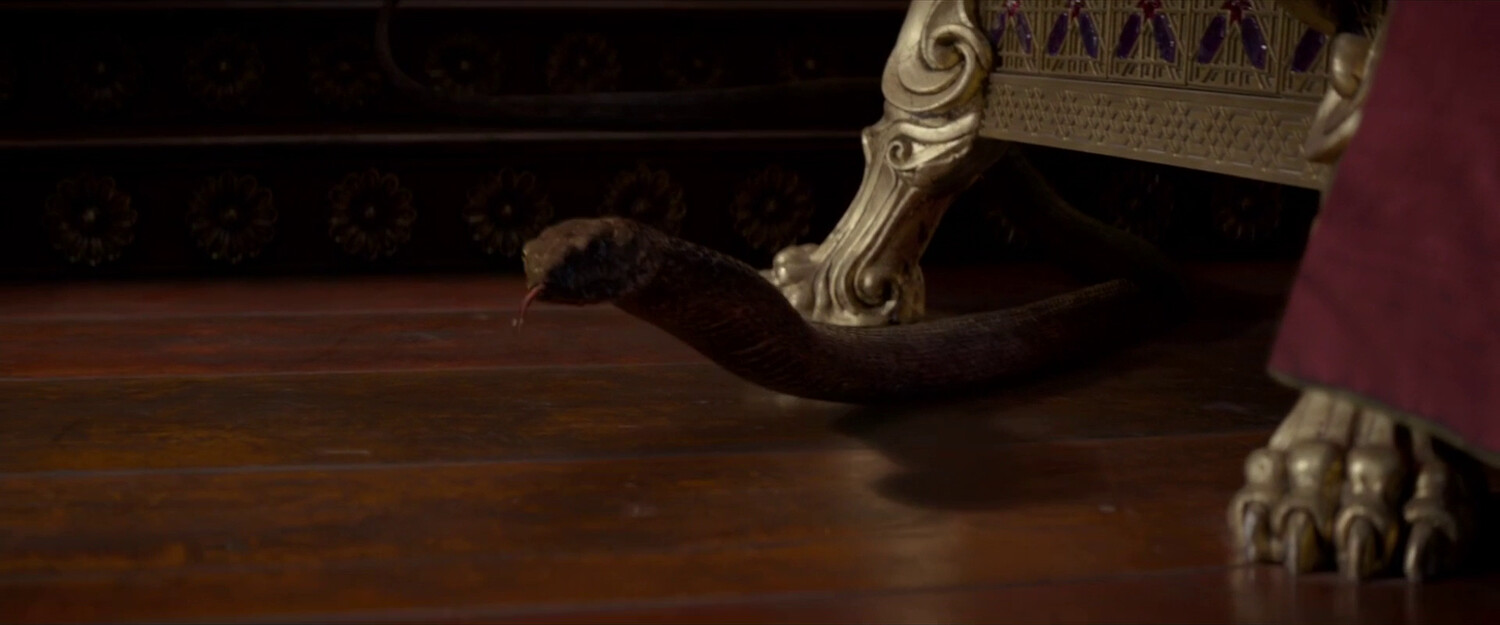 Ashwin Ram - Aladdin - Jaffar snake to staff transformation