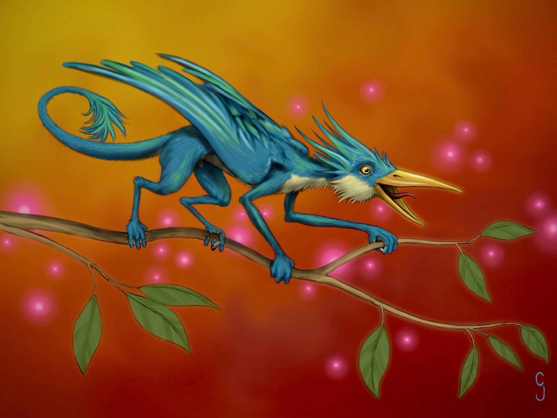 ArtStation - Is It Monkey-Bird Or Bird-Monkey?