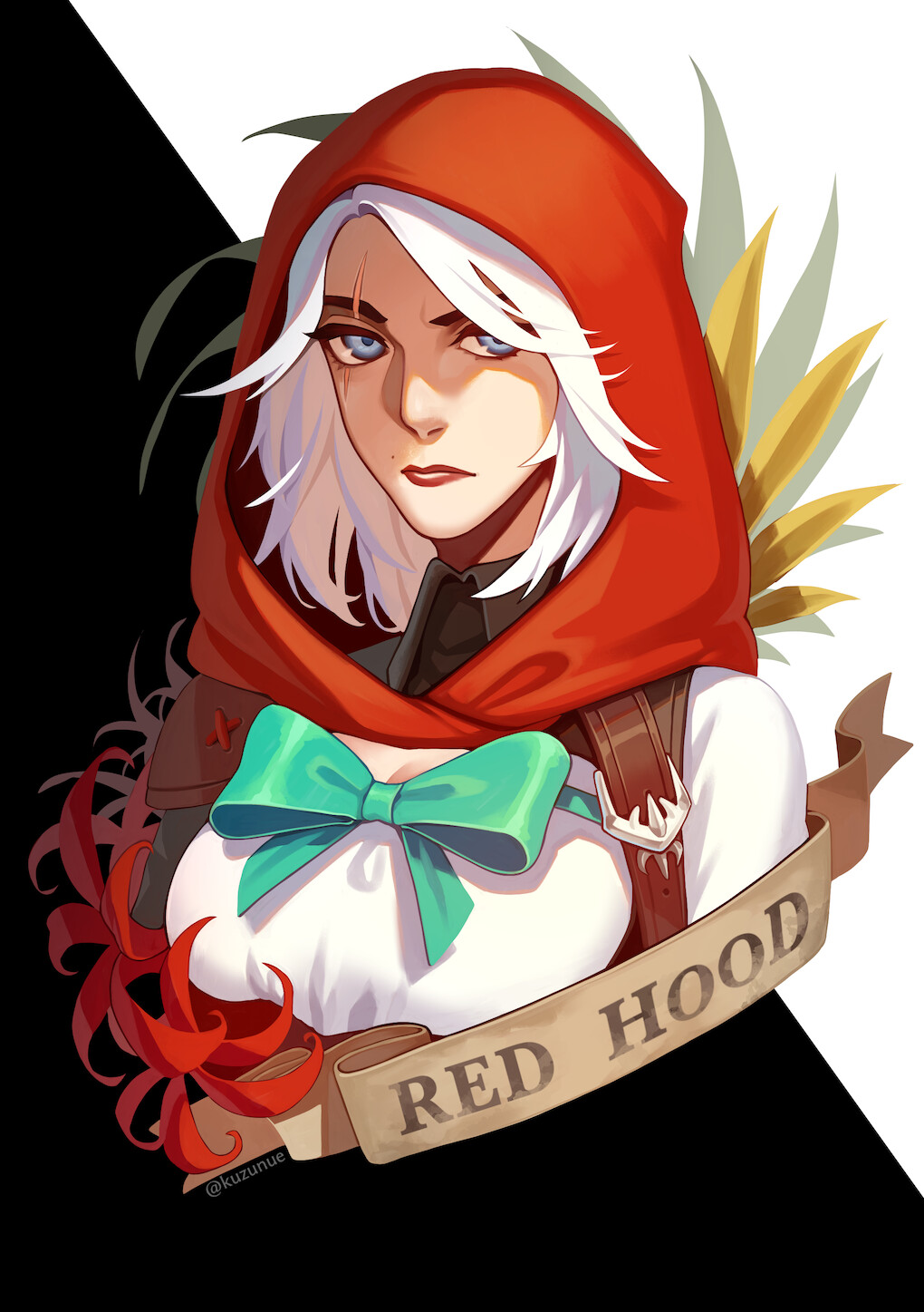 Artstation Red Hood Ashe