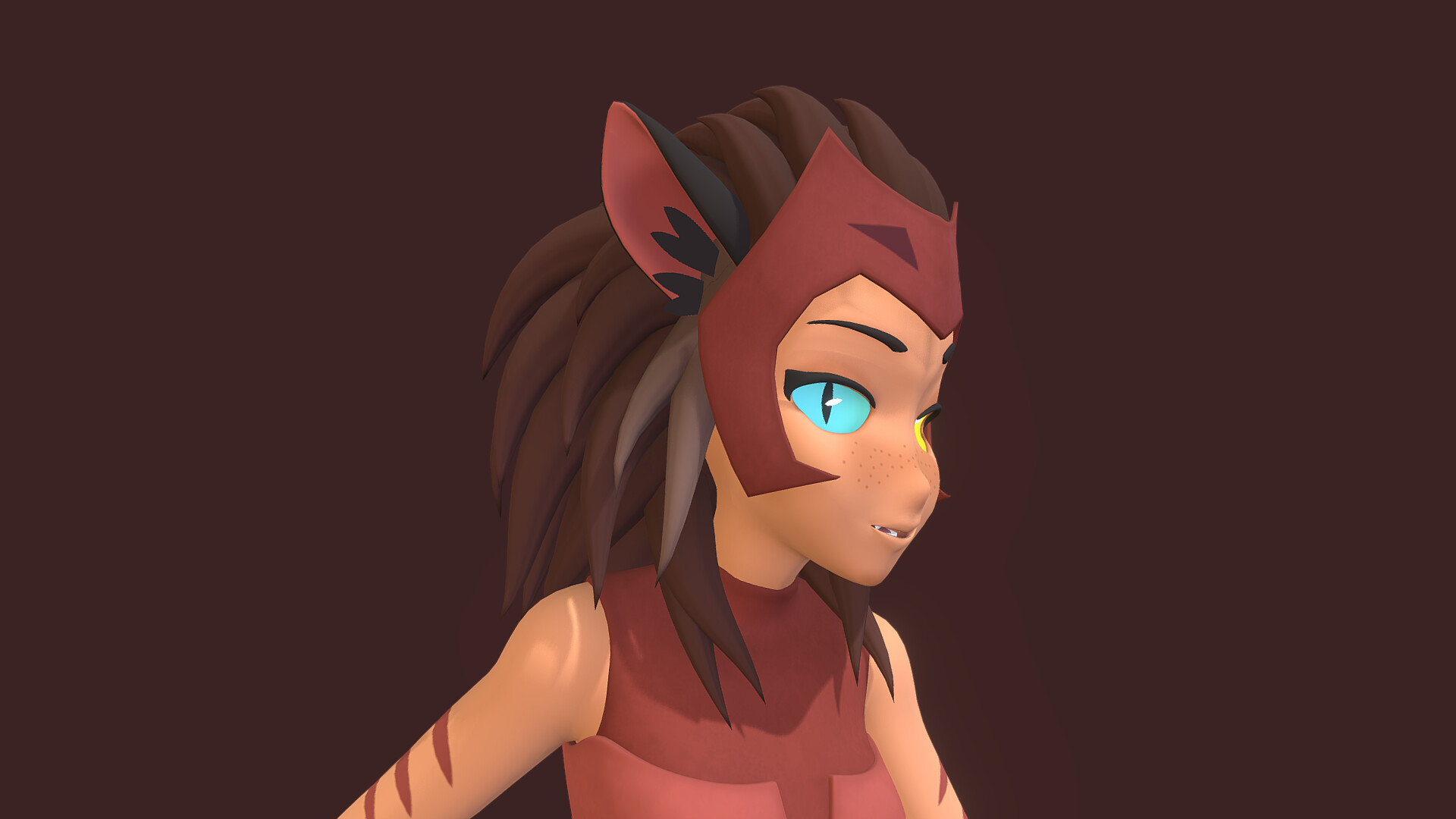 Arien Fay - Catra 3D Fanart