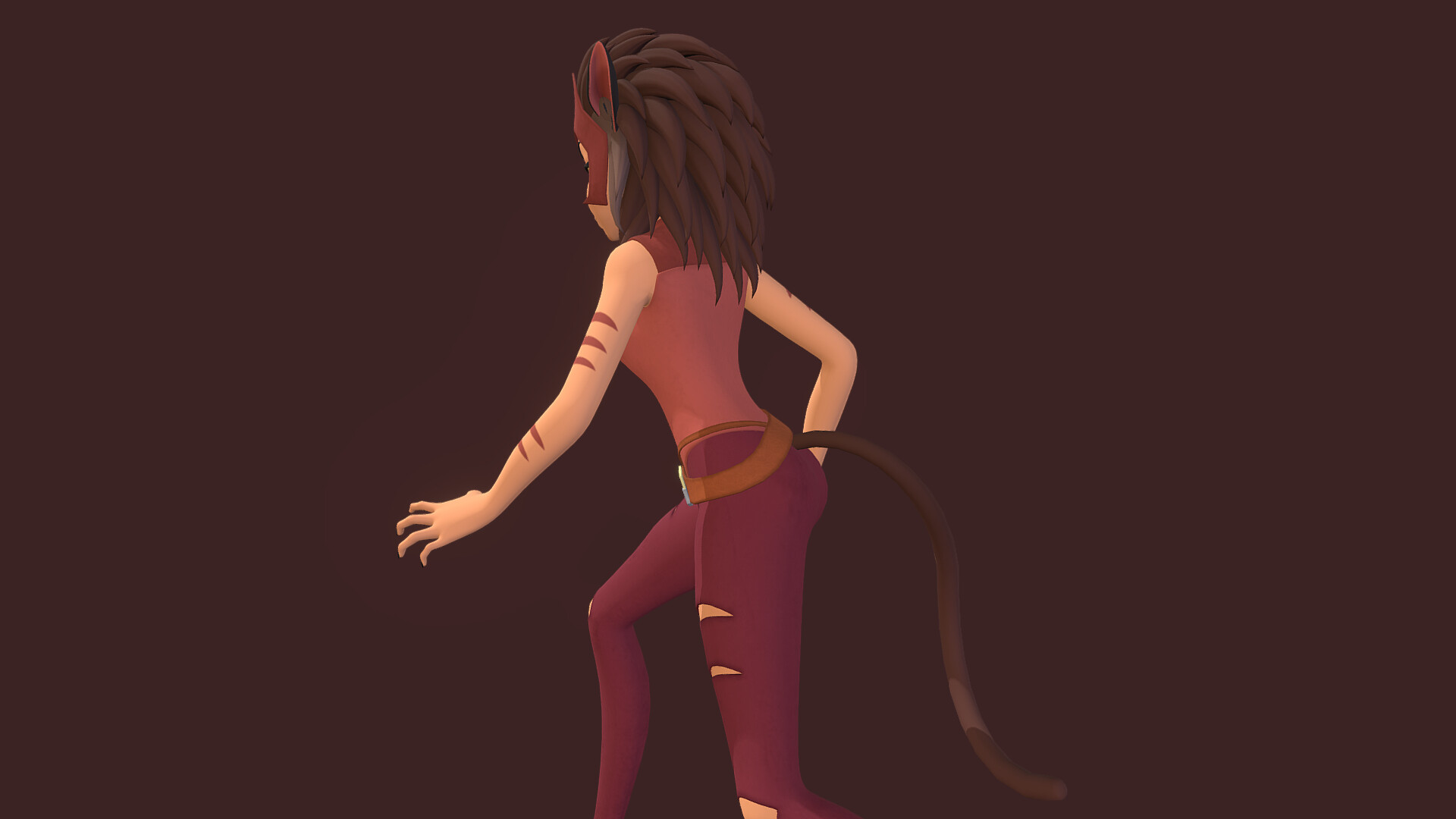 Arien Fay - Catra 3D Fanart