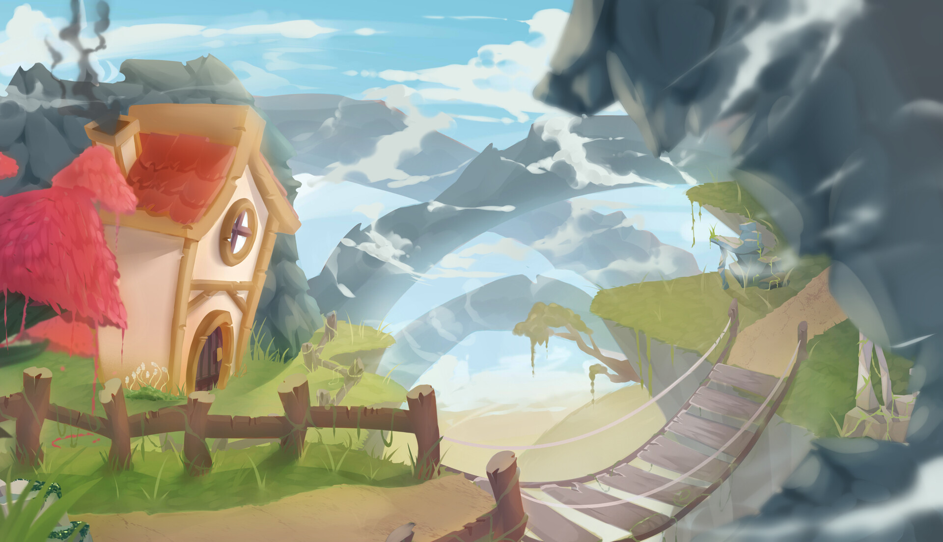 ArtStation - House on a Hill