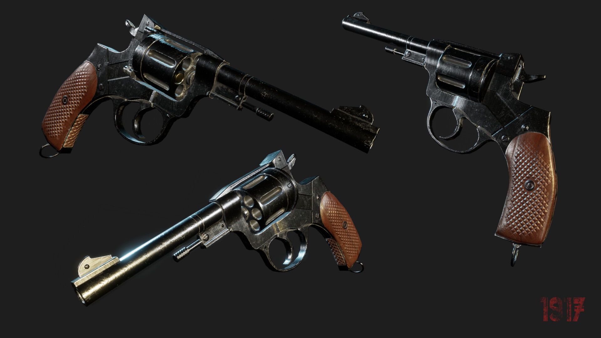 ArtStation - Nagan revolver