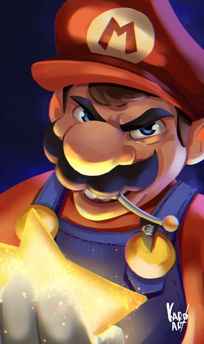 ArtStation - Mario stars dealer