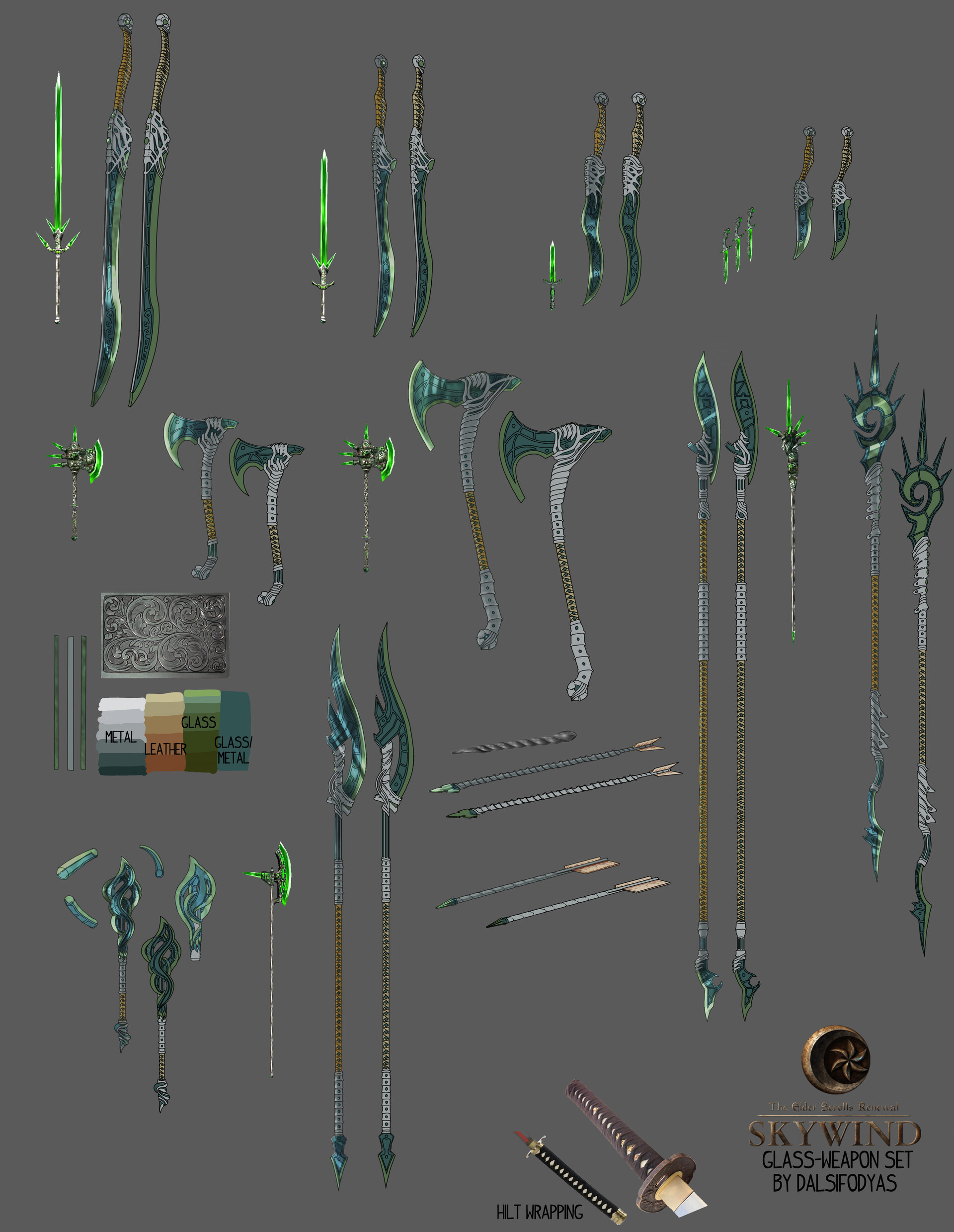 Dal SifoDyas - Glass Weapon Set