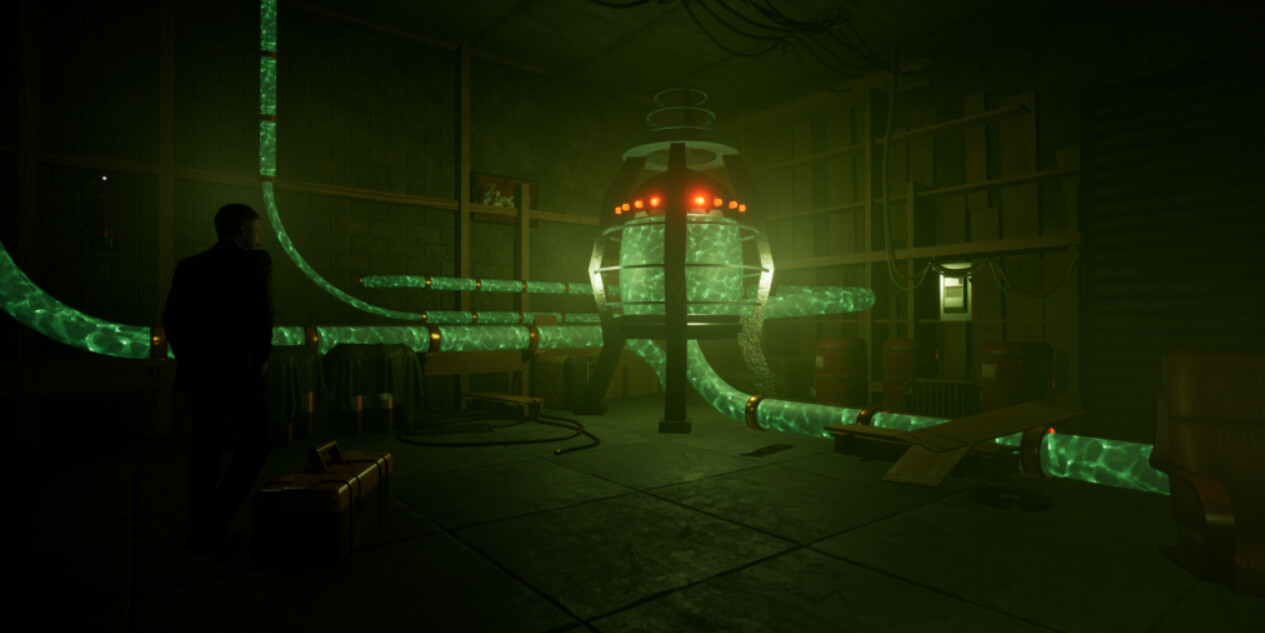 ArtStation - Level Design - Bio Laboratory.