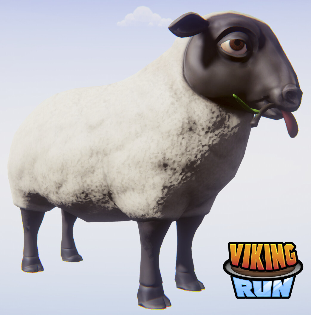 ArtStation - Viking Run Sheep