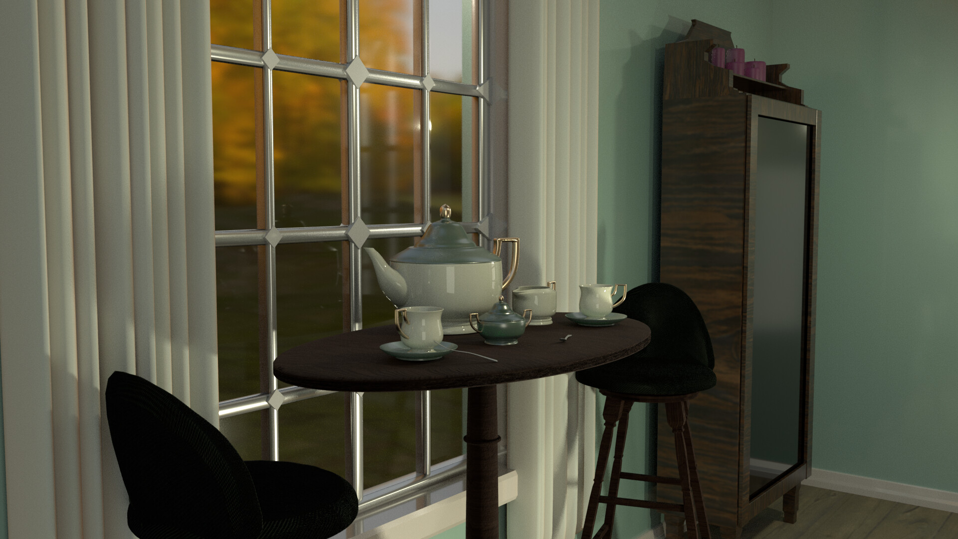 ArtStation - Tea Room