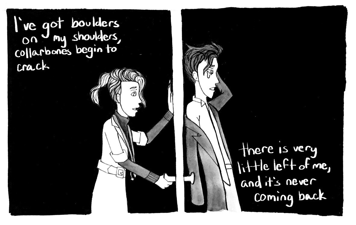 ArtStation - be nice to me (comic)