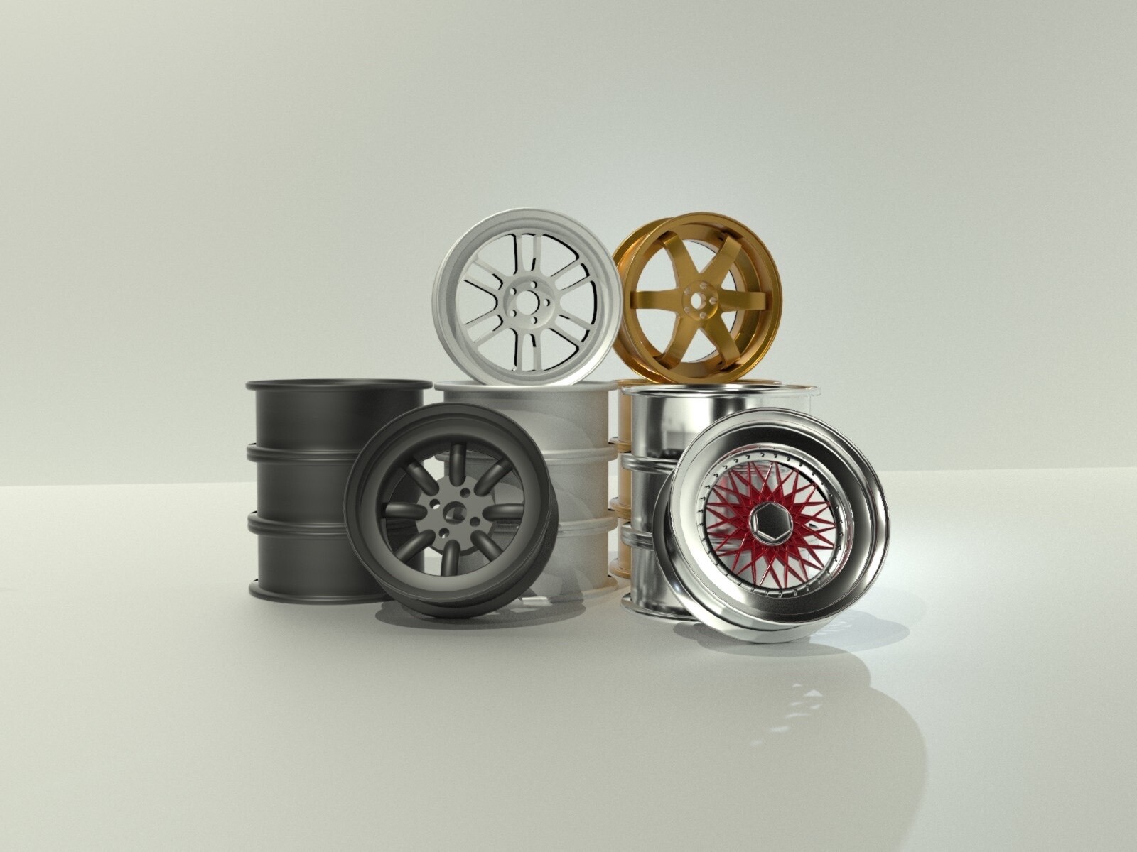 ArtStation - Iconic wheels.