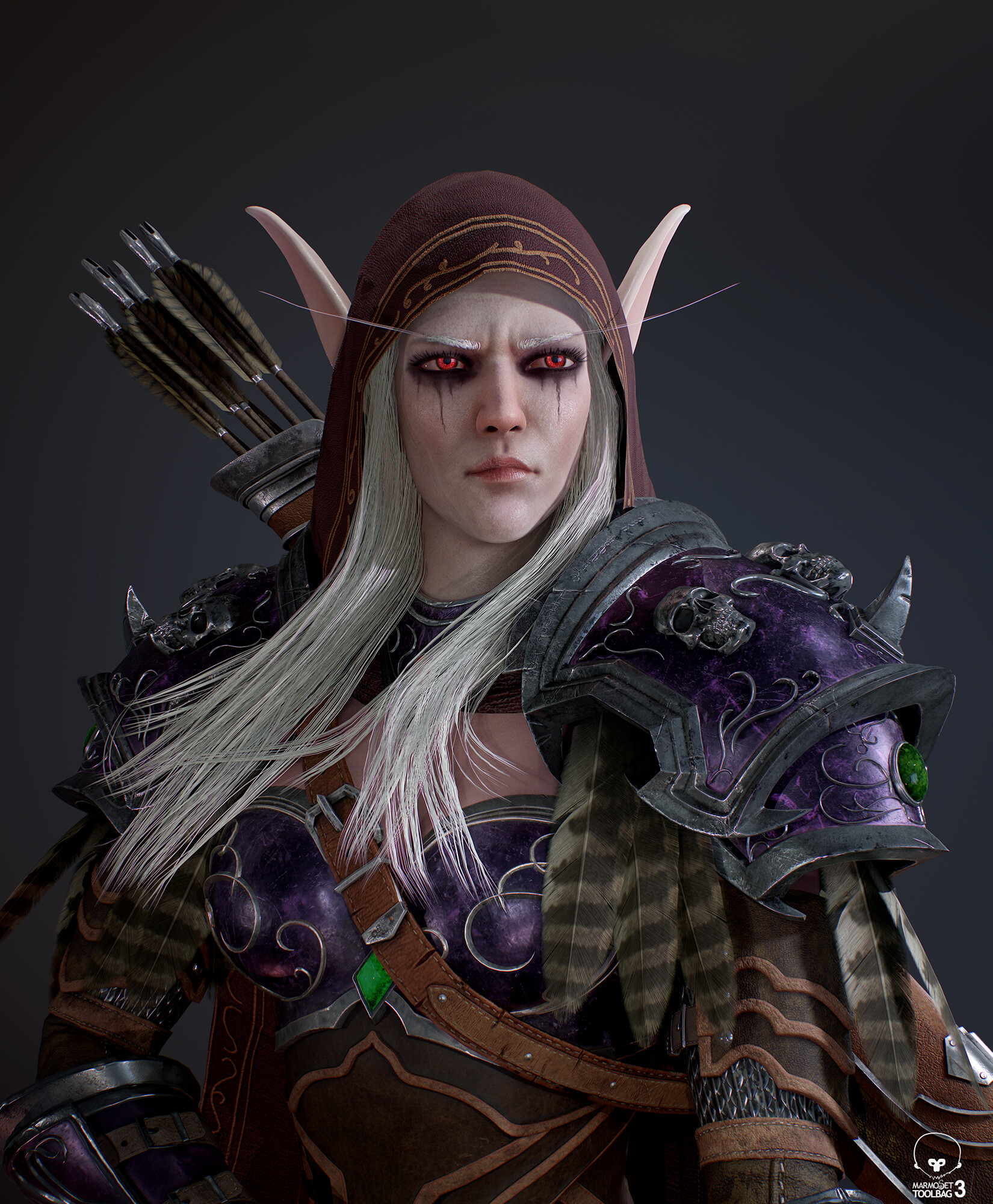 Artstation Sylvanas Windrunner Fan Art