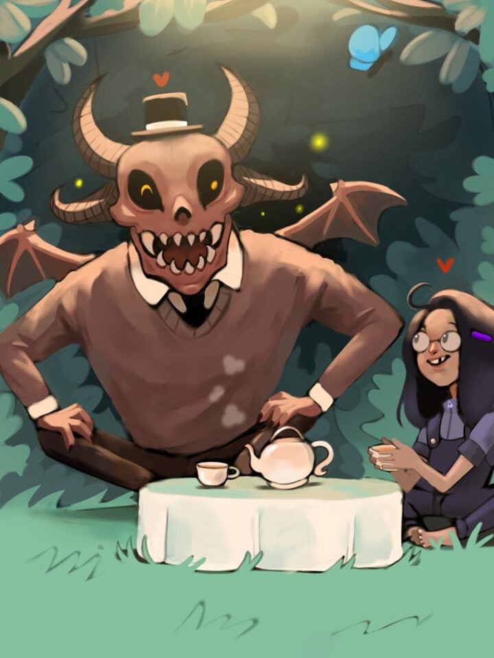 ArtStation - My best friend is Demon.