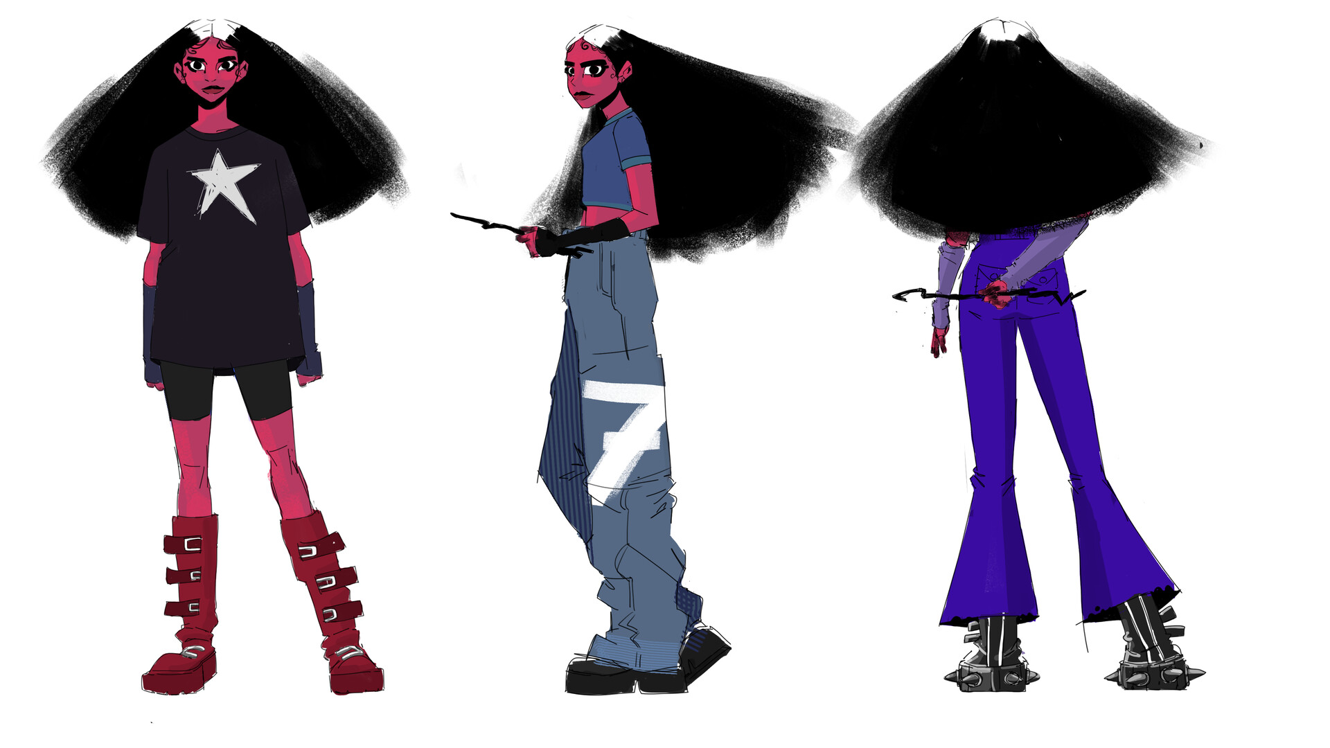 ArtStation - Oni Turn around