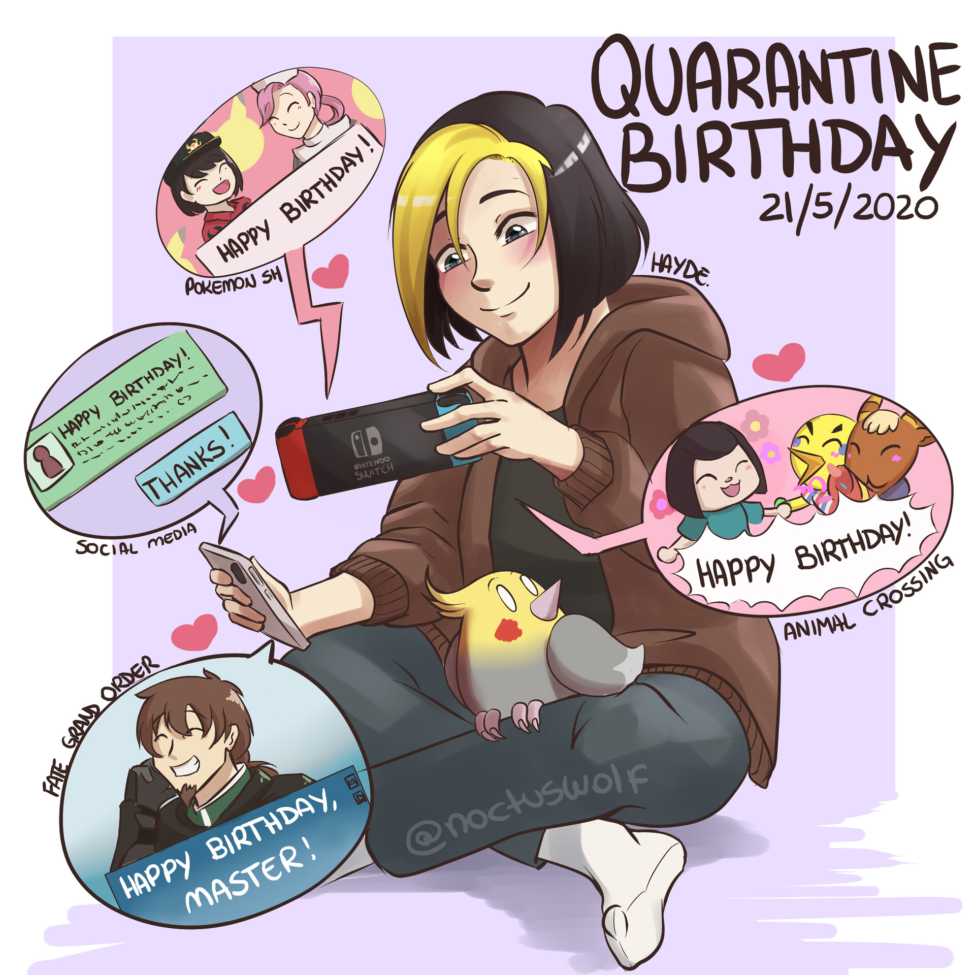 Hayde - Quarantine Birthday