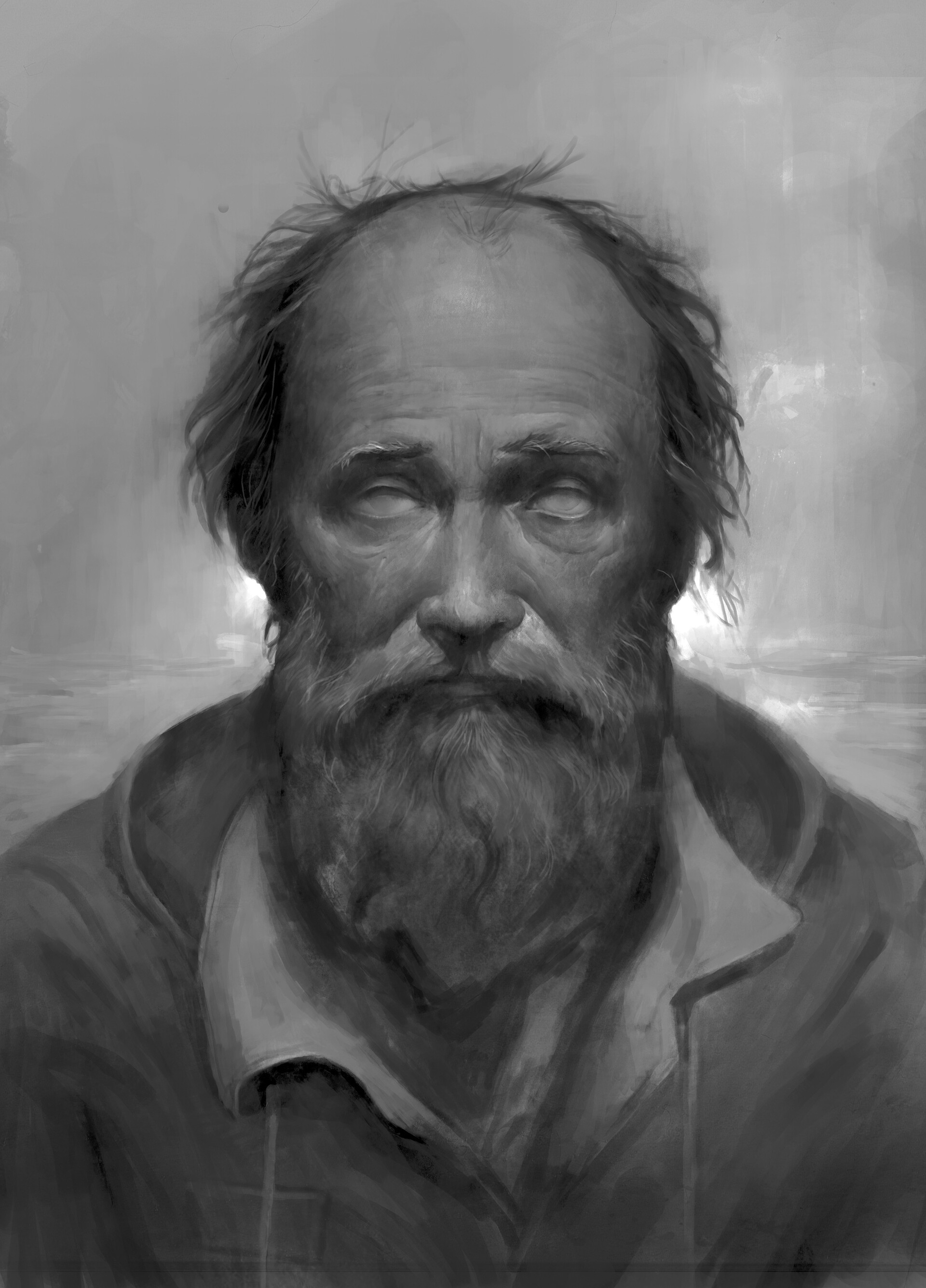 ArtStation - portrait and ape sketch