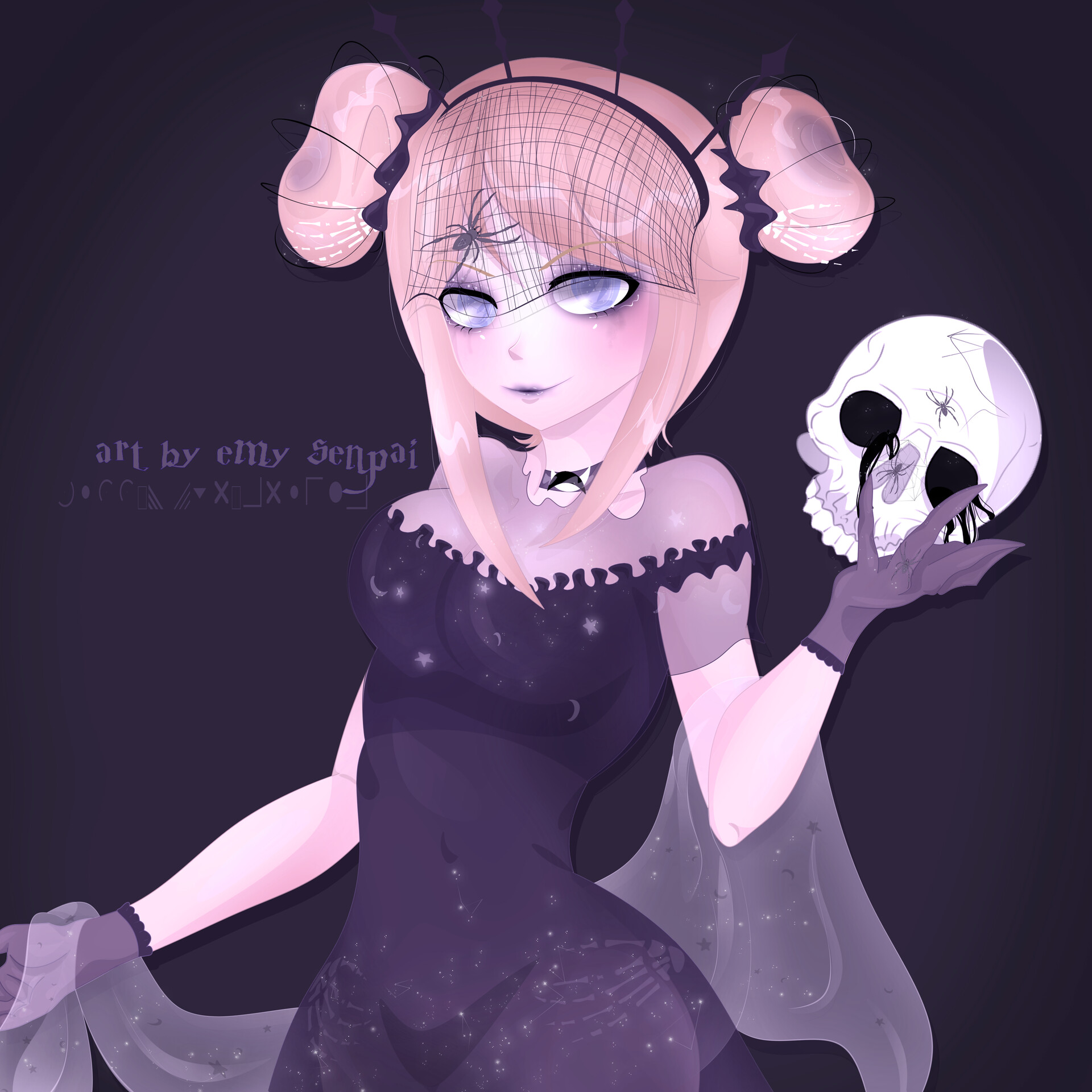 ArtStation - Enoshima junko - Gothic Queen