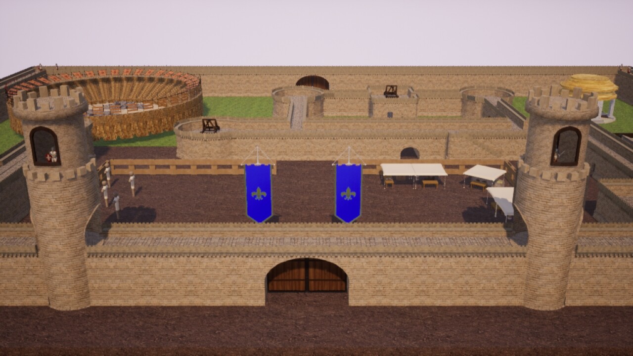 ArtStation - Medieval Level Design