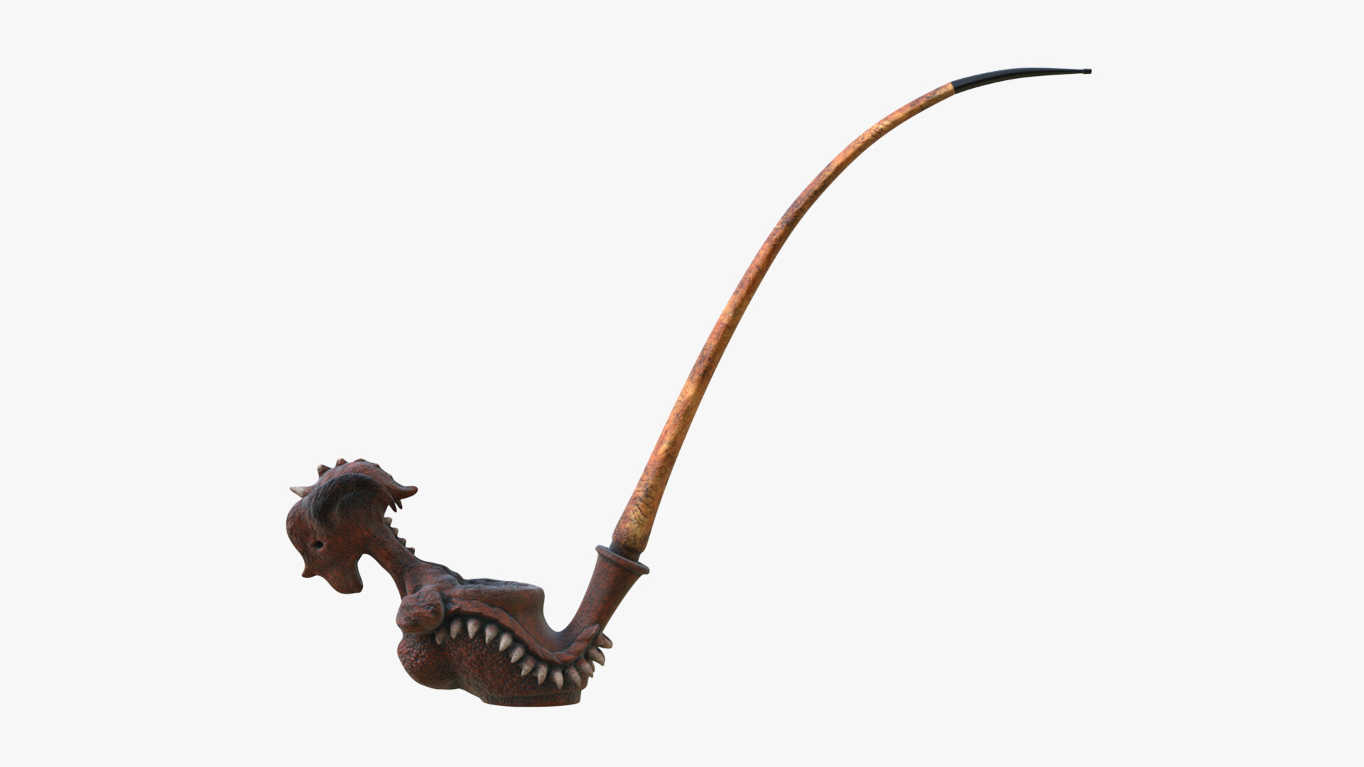 ArtStation - Viking Dragon Pipe