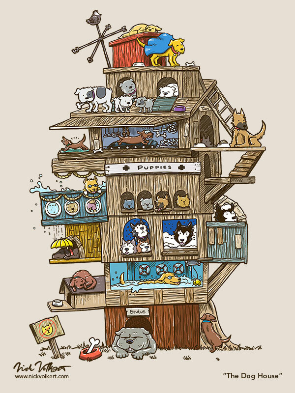 ArtStation - The Dog House