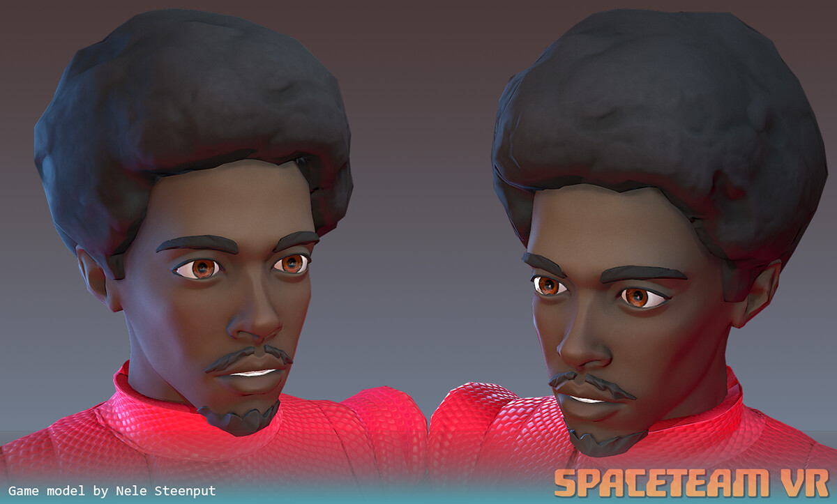 Nele Steenput - Spaceteam VR Game Characters