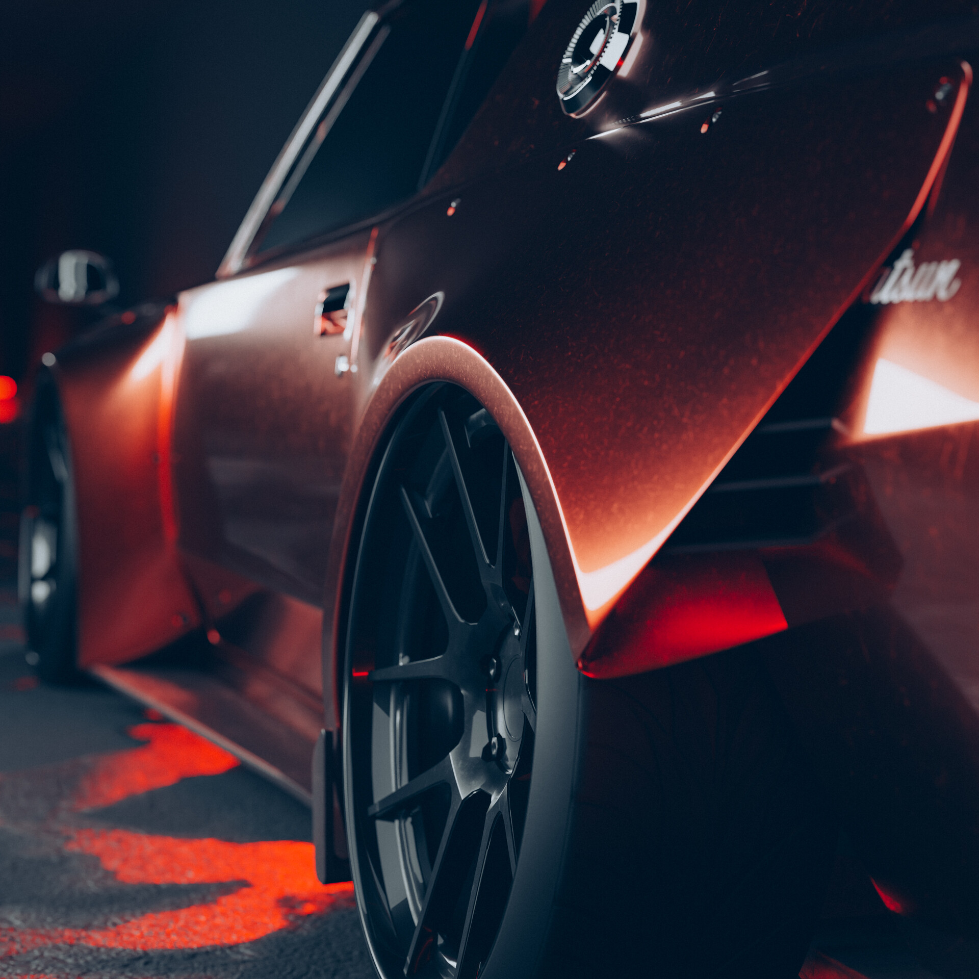 Tomas De Bona - Widebody and mods to Datsun 240