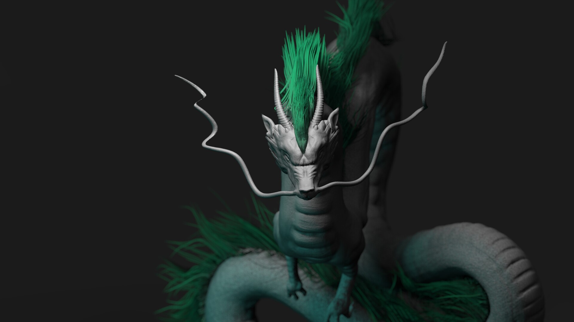 ArtStation - Haku From Spirited Away