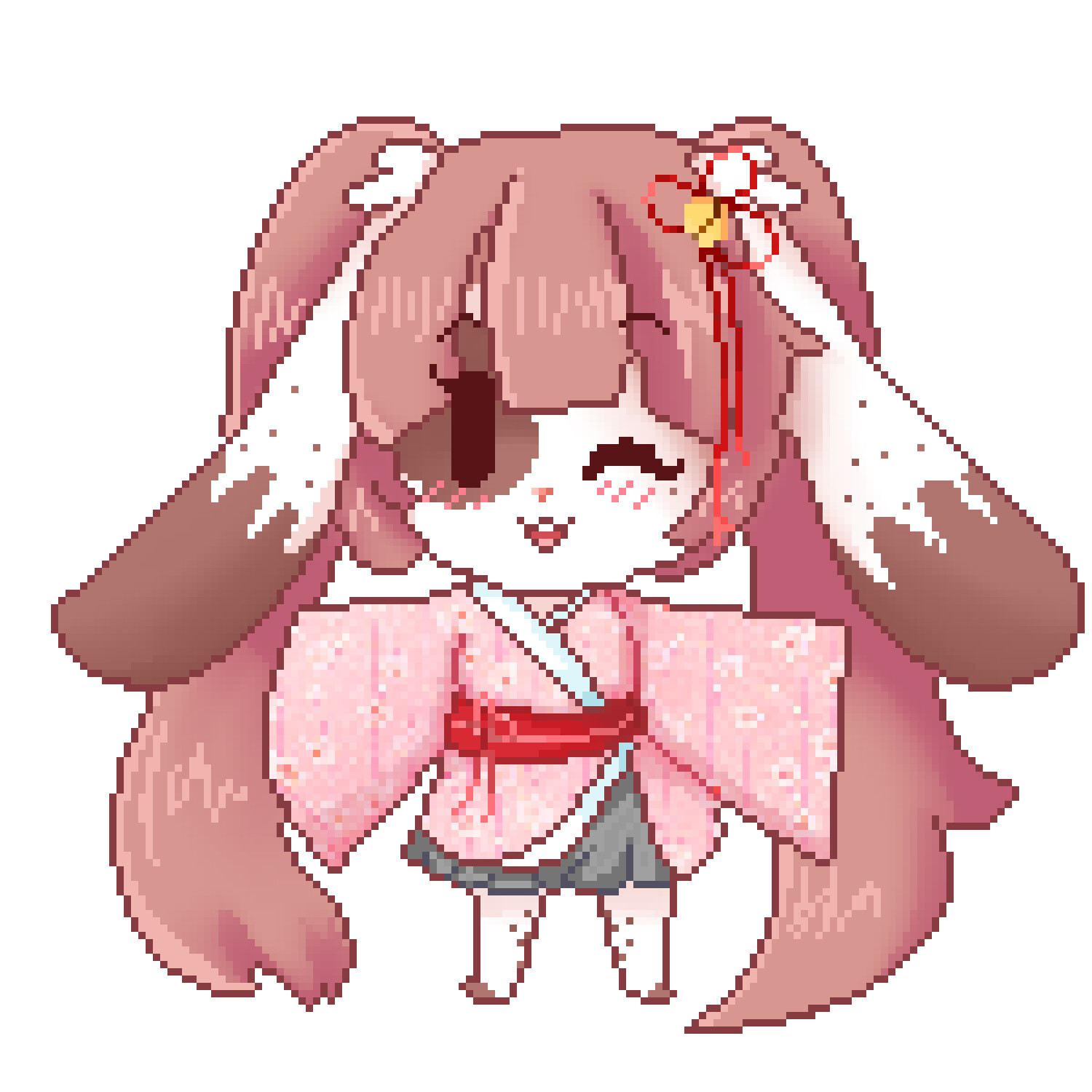 ArtStation - Pixelart Furry Bunny