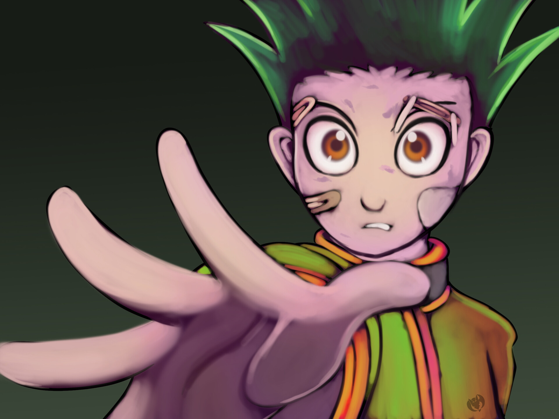 ArtStation - HunterxHunter Gon Redraw