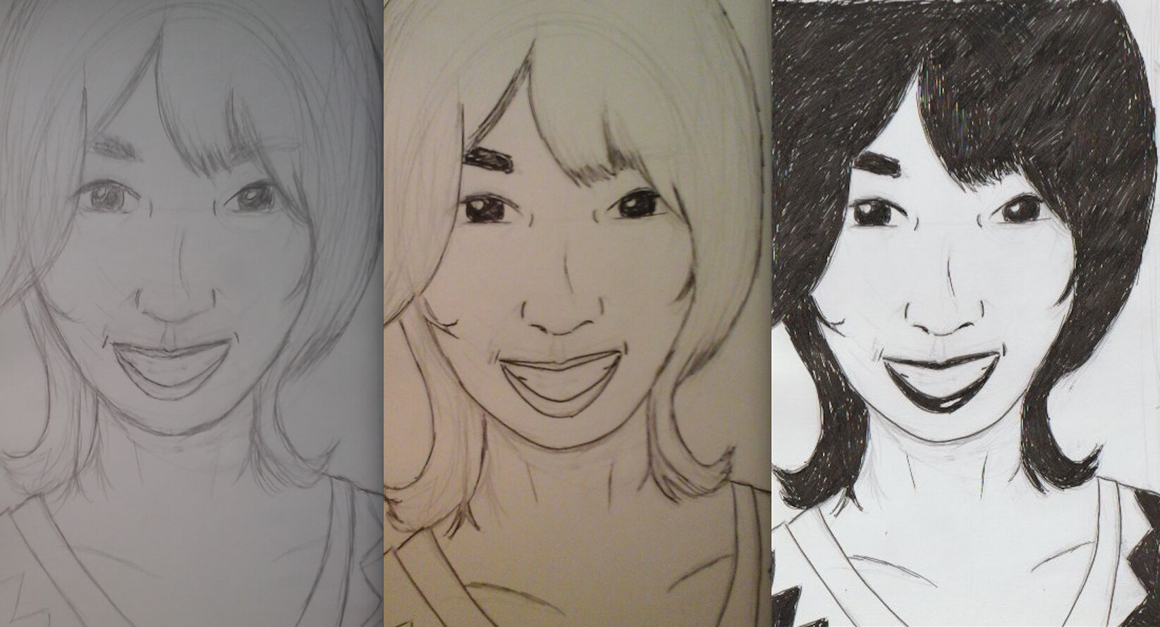 ArtStation - Kana WWE Asuka In Progress illustration