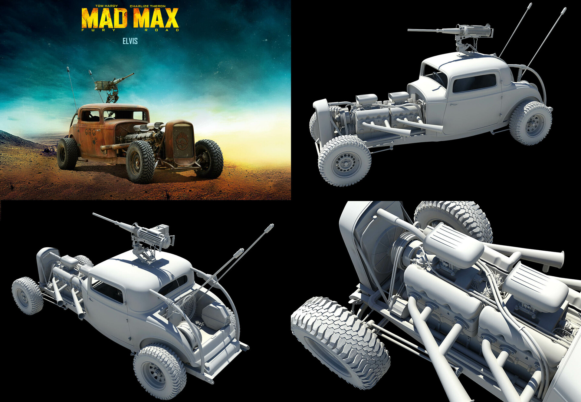 ArtStation - MAD MAX Cars