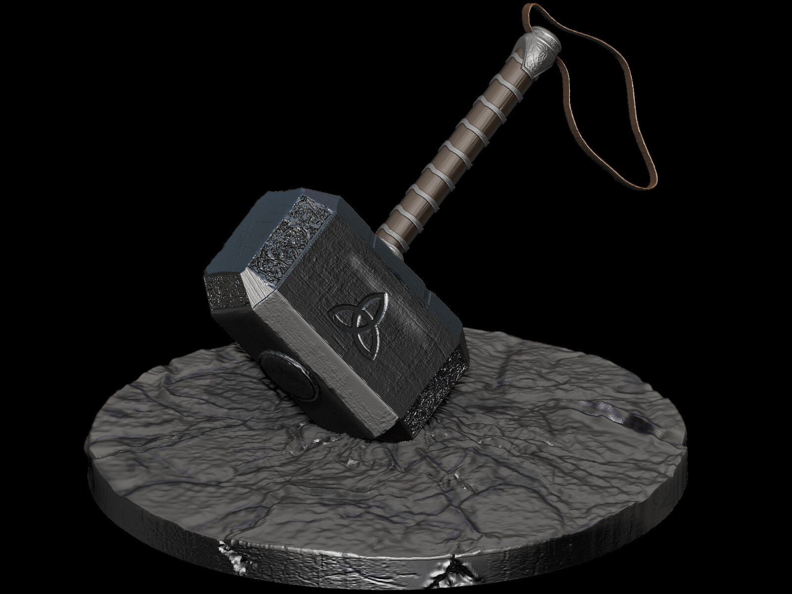 ArtStation - Mjolnir, Thor's sledgehammer