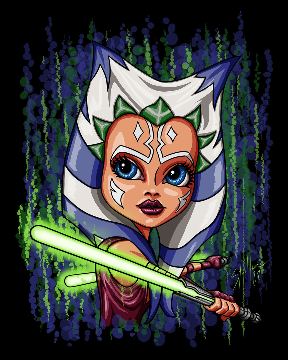 ArtStation - Quick Sketch of...Ahsoka Tano