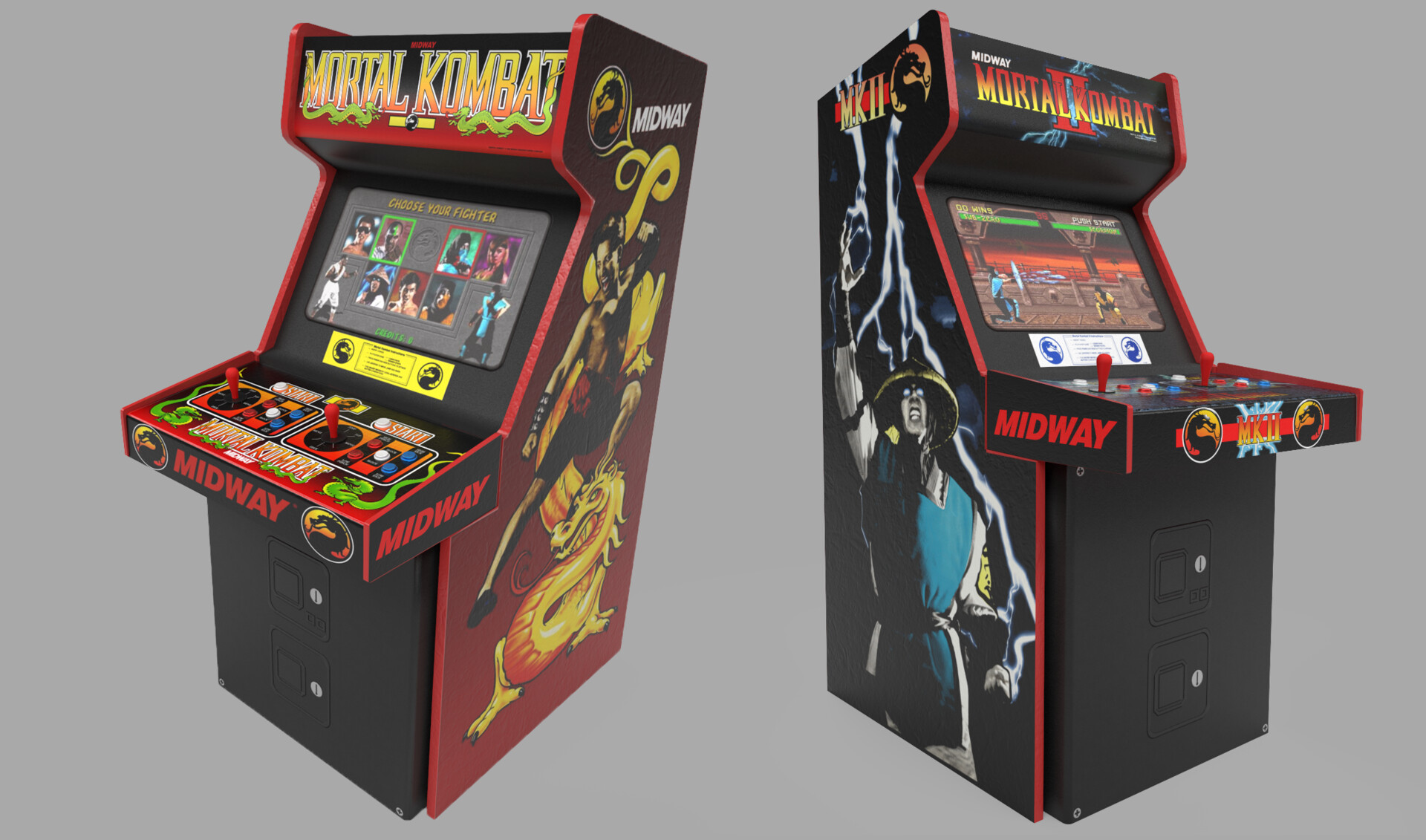 David Sison - Mortal Kombat Arcade Cabinet #MKKollective