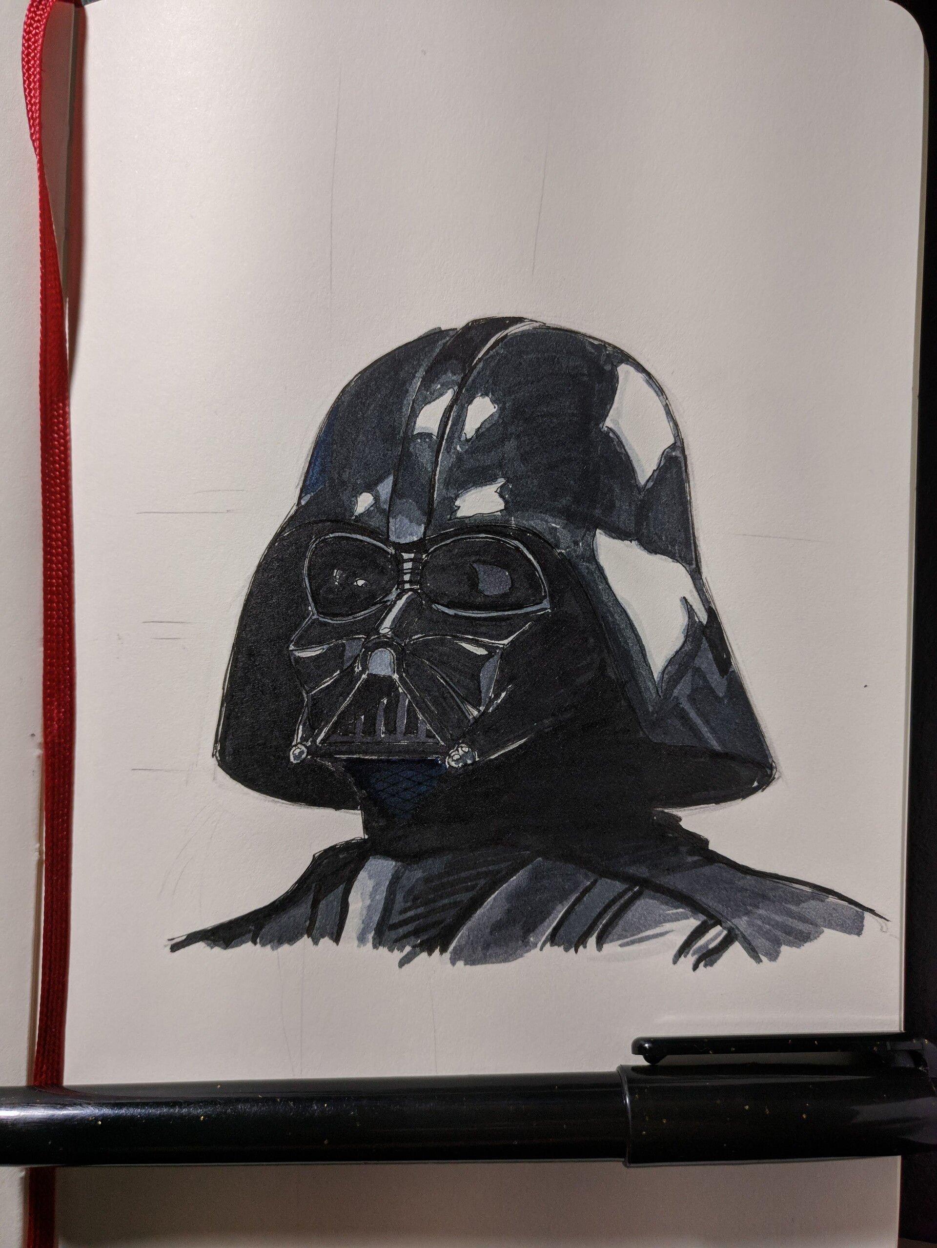 ArtStation - Vader portrait