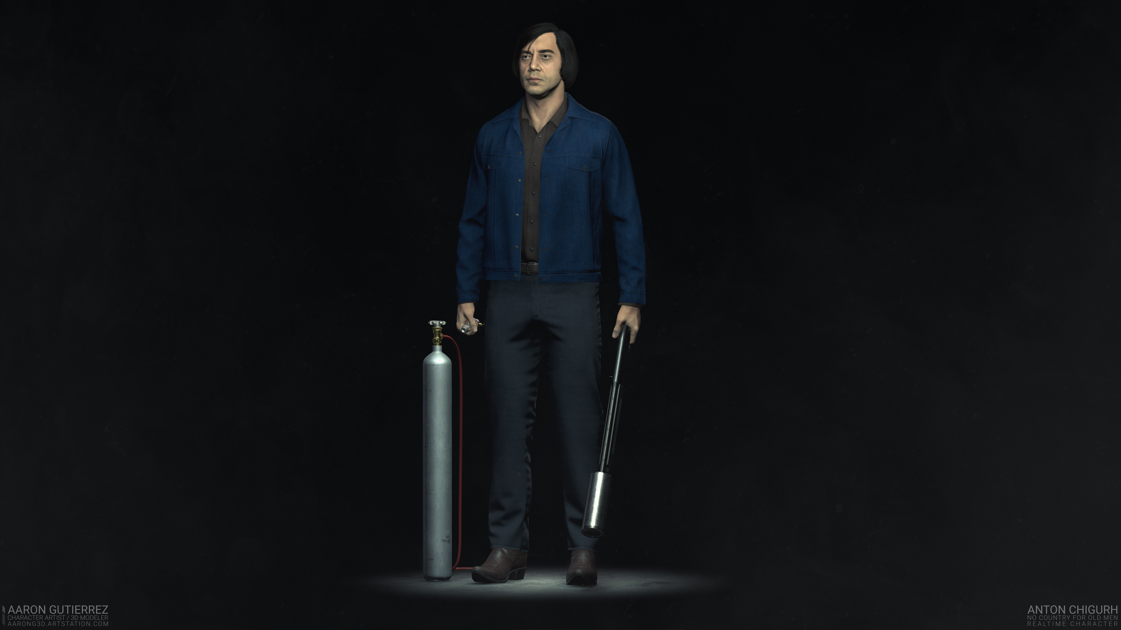 Aaron Gutierrez - Anton Chigurh | No Country For Old Men