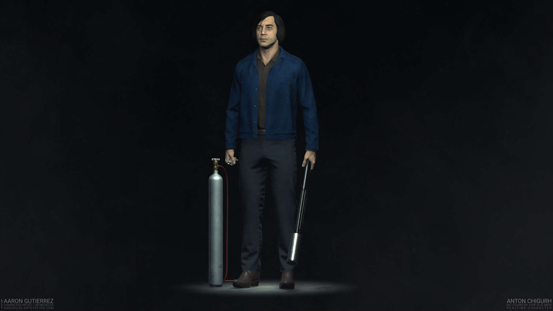 Aaron Gutierrez - Anton Chigurh | No Country For Old Men