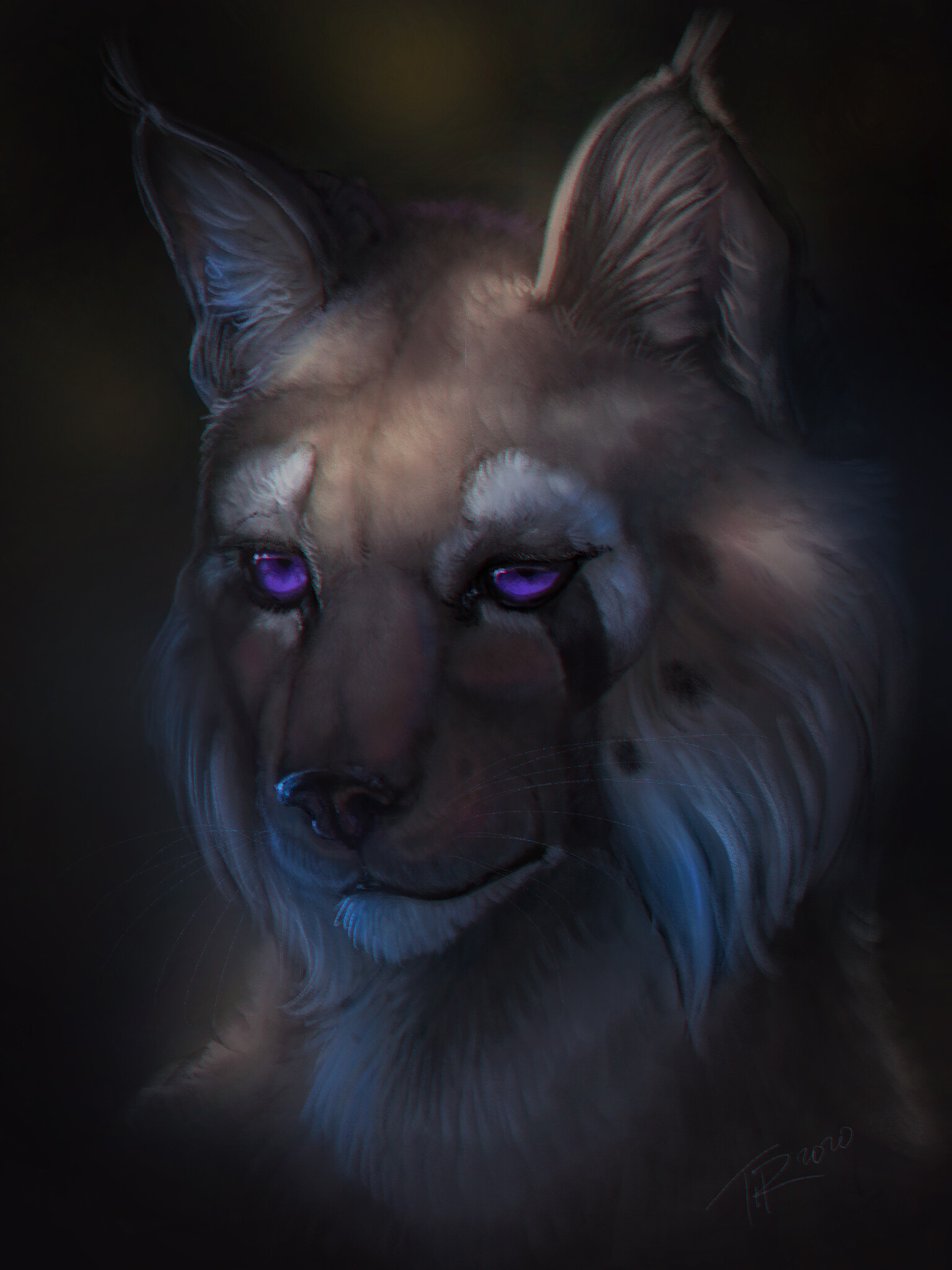 ArtStation - Lynx Character Portrait