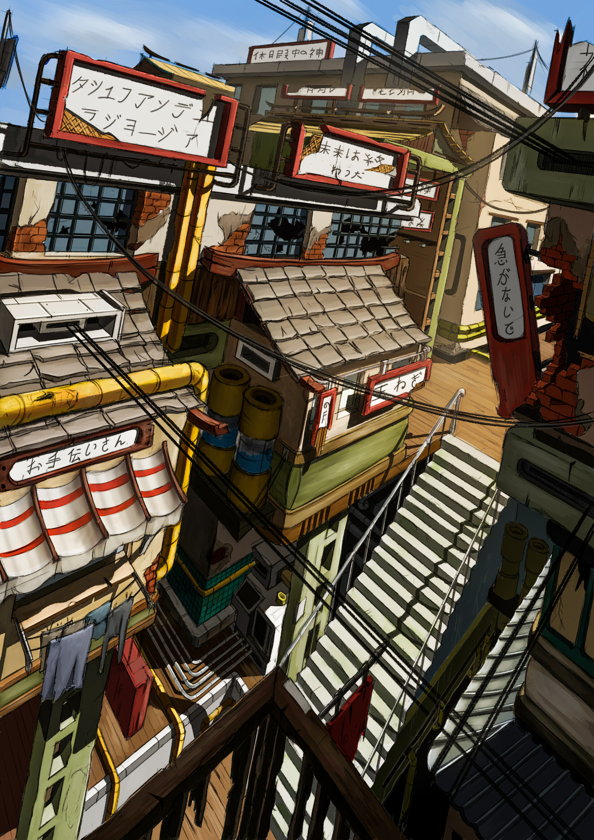 ArtStation - japanese architecture