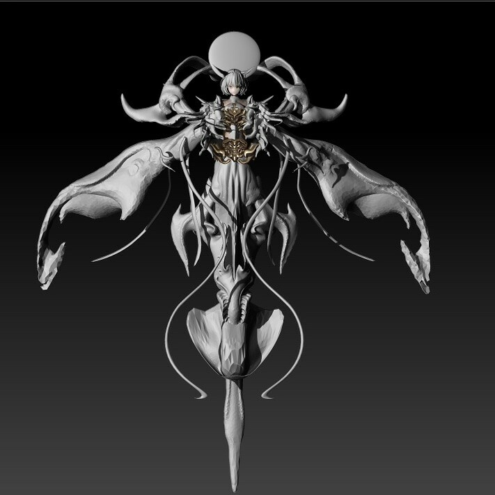 ArtStation - monster sketch