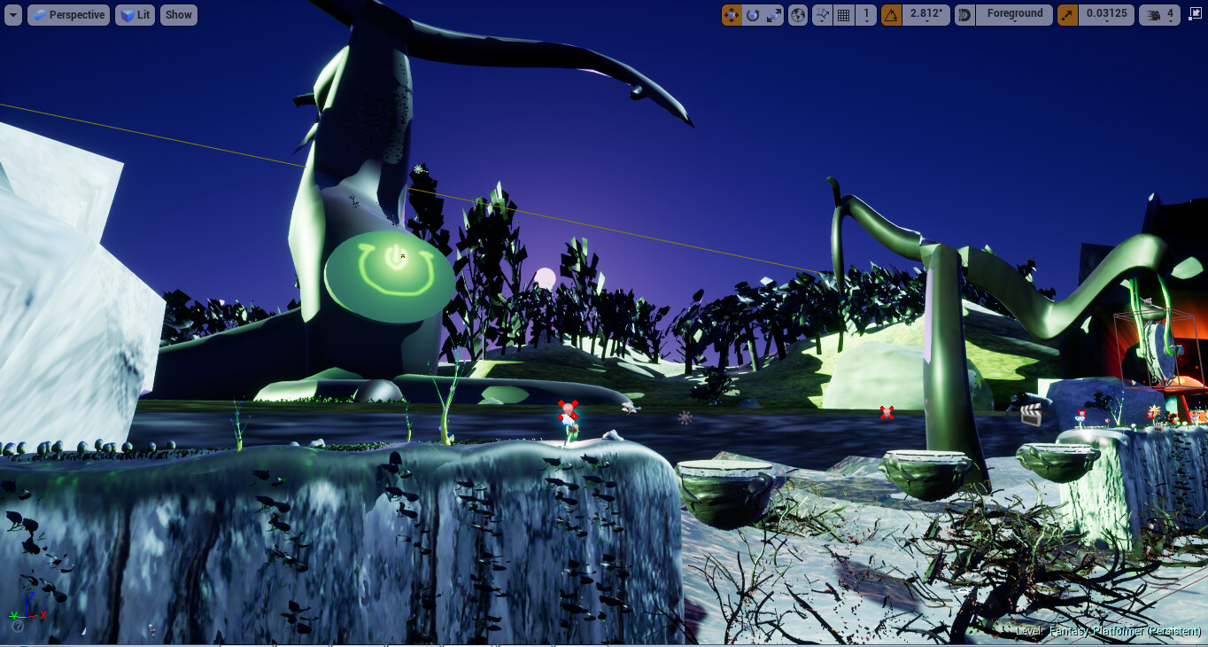 ArtStation - 2018 Fantasy Platformer Project: Unreal Engine 4