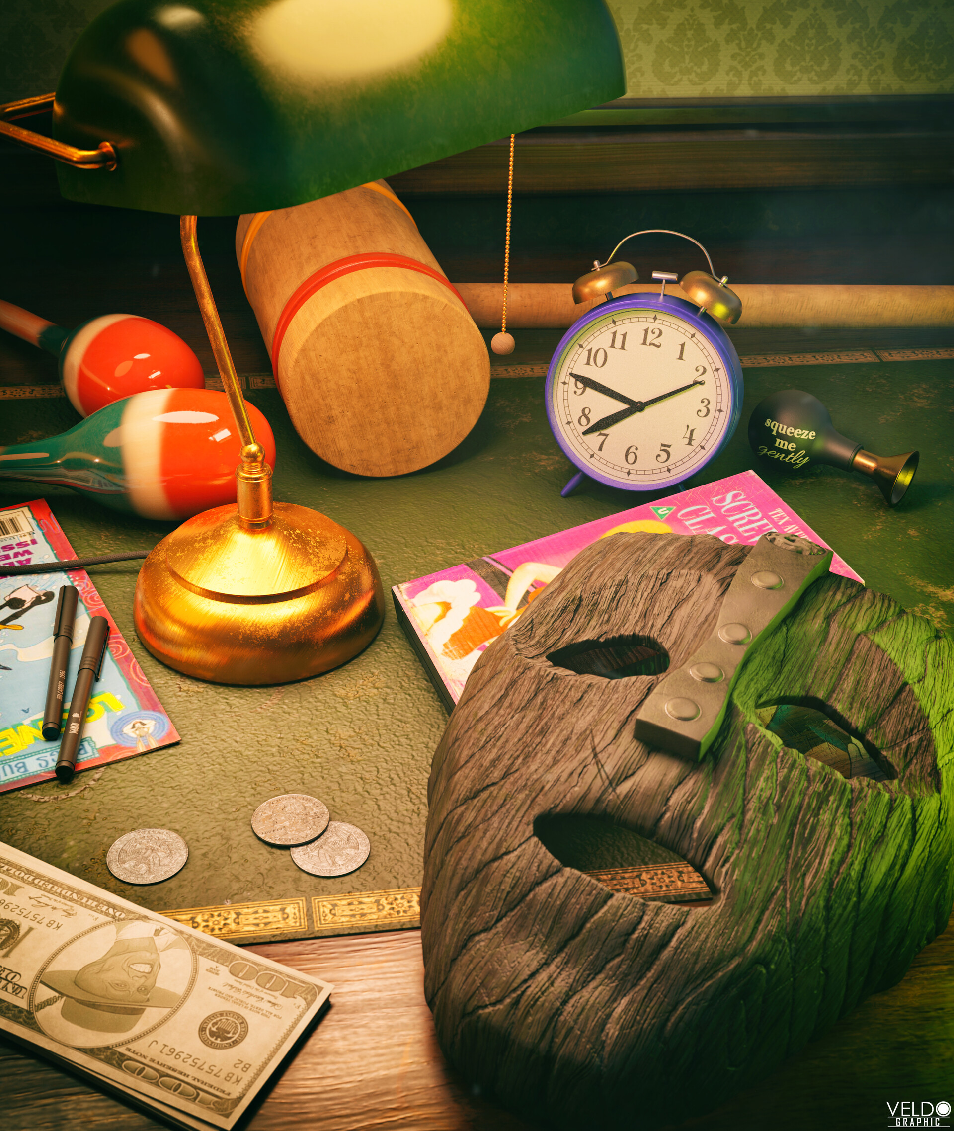 ArtStation - THE MASK (fan art) 1994