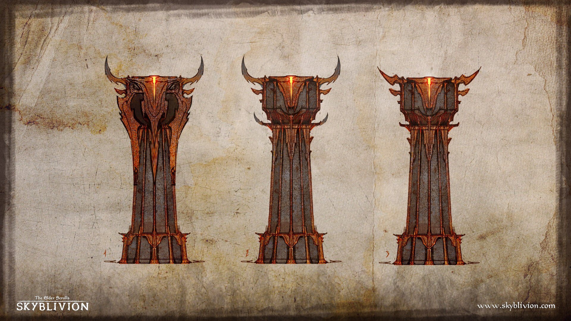 Alexandre Coadou - Skyblivion - Deadlands environment and props